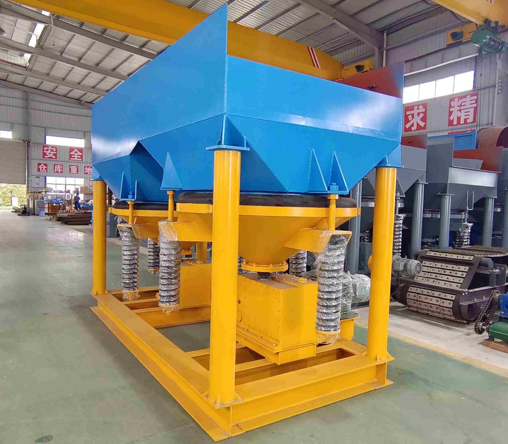 What is the Gravity Sorting Process of a Jig Machine Like?